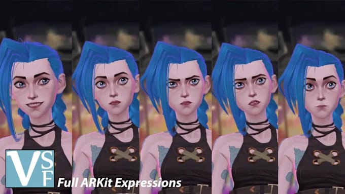 3d vtuber commission 3d vtuber avatar vrchat rigging anime vrc ...