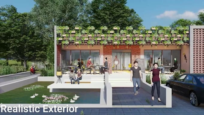 Do 3d modeling, interior design, and realistic 3d rendering by Baizidlalan | Fiverr