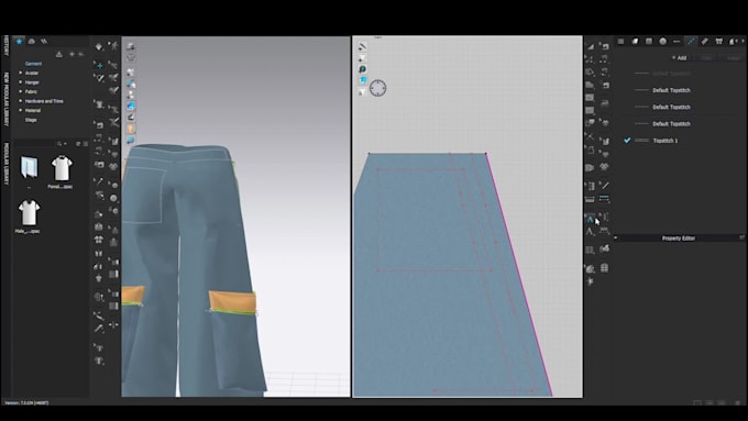 Design a 3d clothing model and pattern by Manateesdesign | Fiverr