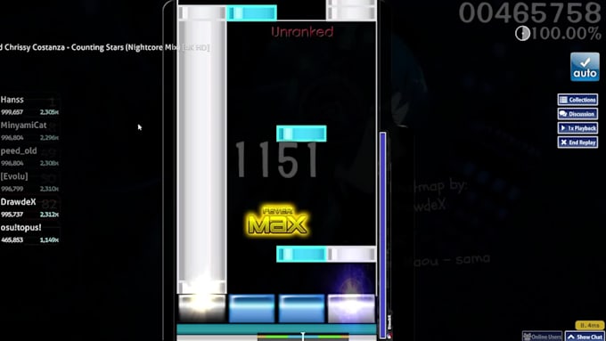 Design fun and challenging rhythm game charts by Drawdex | Fiverr