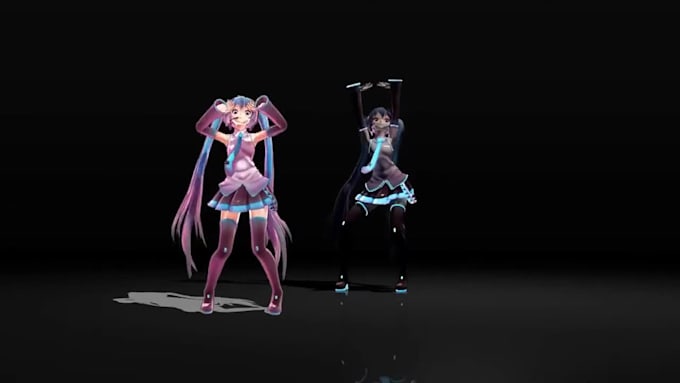 Create high quality mmd model 3d avatar or convert your character to ...