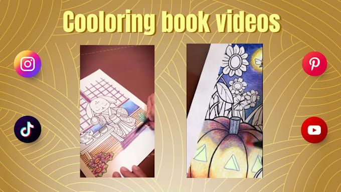 Create a coloring book promo video for amazon kdp by Nataliaclow | Fiverr