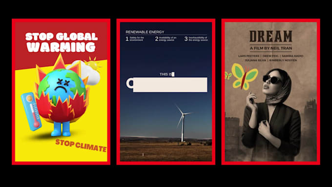 Create an awesome animation motion flyer poster for your solar business ...