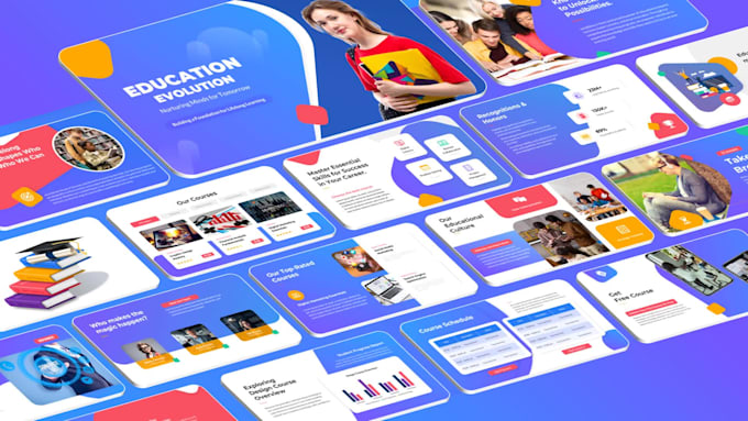 Design elearning training course presentation slides by Powerpointprov ...