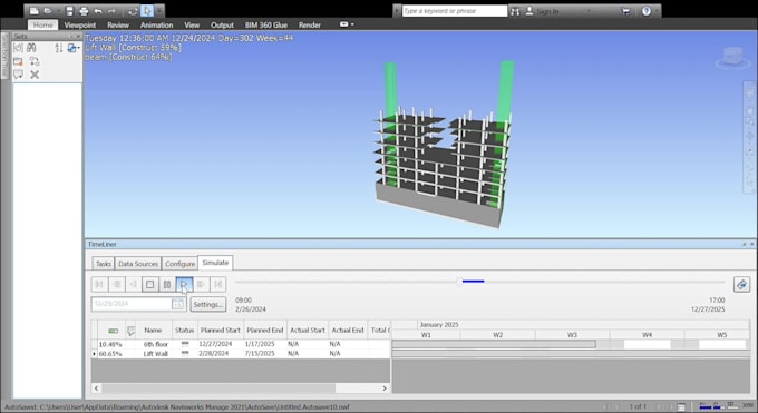 Provide bim 3d modeling, 4d scheduling and clash detection by Odamakhan ...