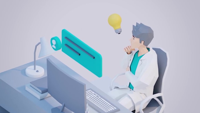 Create 3d 2d isometric video explainer 3d isometric animation 3d explainer video by Richard8770 ...