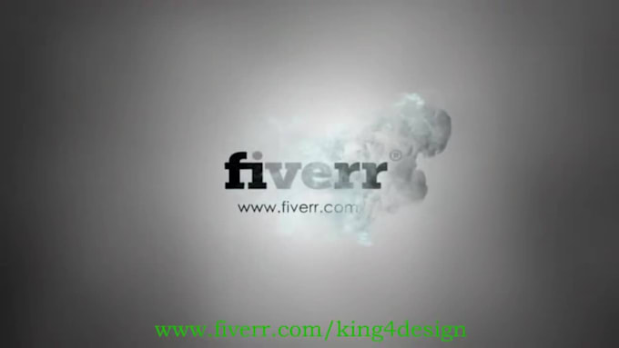 Create 5 smoke intro logo animation by King4design | Fiverr
