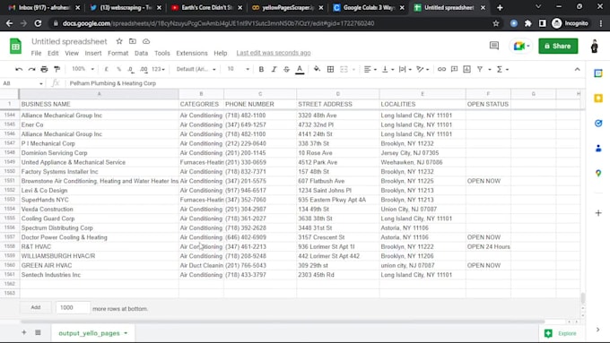 Scrape leads from yellow pages with precision by Johngravity | Fiverr