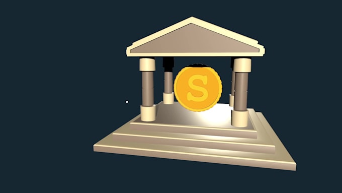 Create 3d glb icons elements or logo for mobile web ar vr by Grindi ...