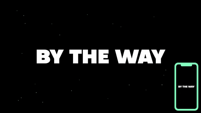 Create a fast kinetic typography video