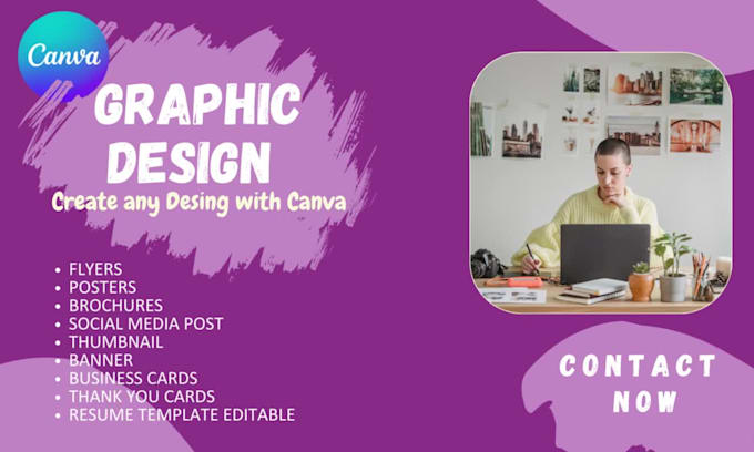 Design anything on canva by Syeda_amnaa | Fiverr