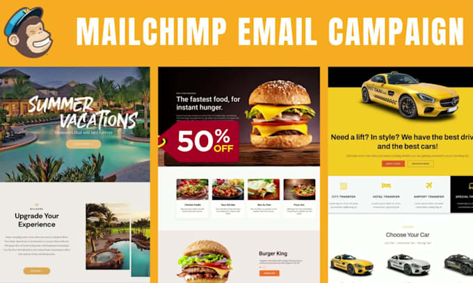 Do mailchimp email marketing and email template design by We_are ...