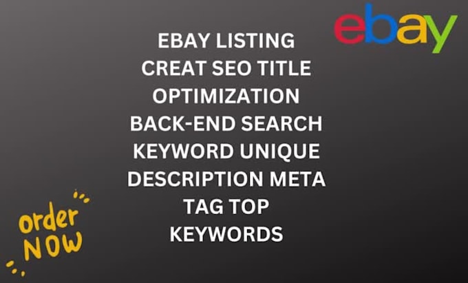 Make a highest level ebay listing by Uzma3111 | Fiverr