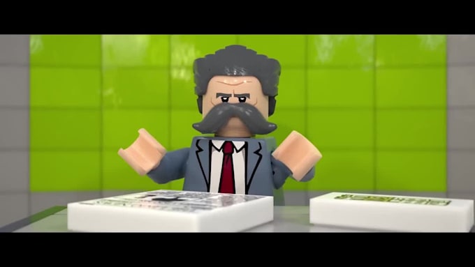 Create custom lego animation video for your project or ads in 4k ...