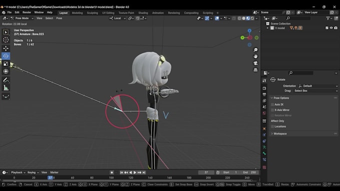 Make rigs for your 3d model in blender by Thegamer3d | Fiverr