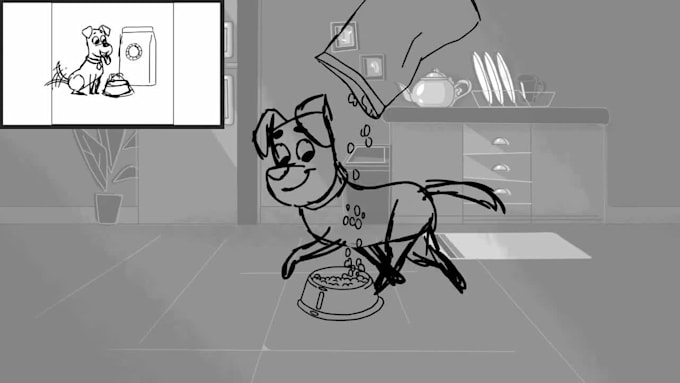 Do 2d traditional animation, 2d handdrawn animation, 2d frame by frame ...