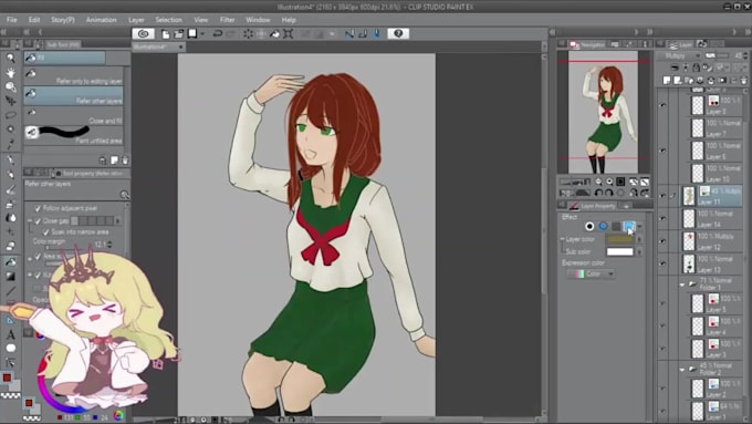 Make you a 2d anime art by Pautorres013 | Fiverr