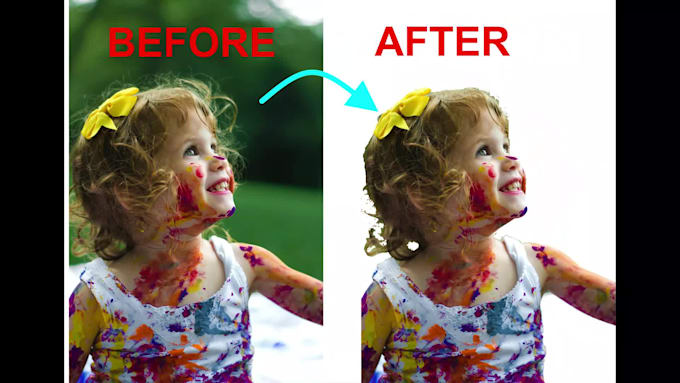 Do photoshop ,face swap, remove background, white, resize, cutout ...