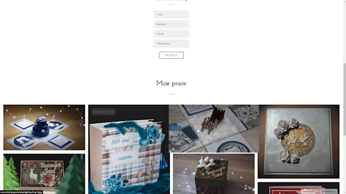 Create a simple website using html5 css and javascript by Dawidrosz | Fiverr