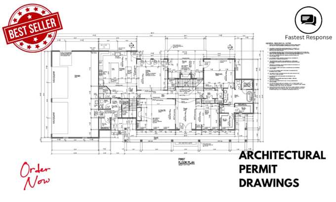 Do permit drawings for home additions, renovation, patio, garage by Studio_emagery | Fiverr