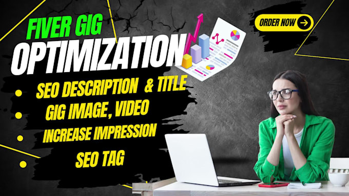 Write your fiver gig seo description and optimize each part of gig by ...