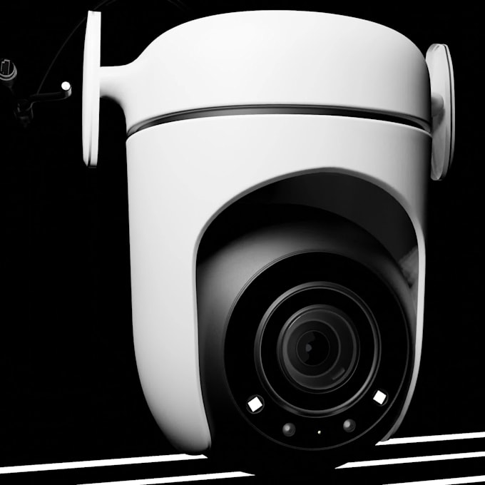 Make a model of security camera and animate it by Artistic_kabbya | Fiverr