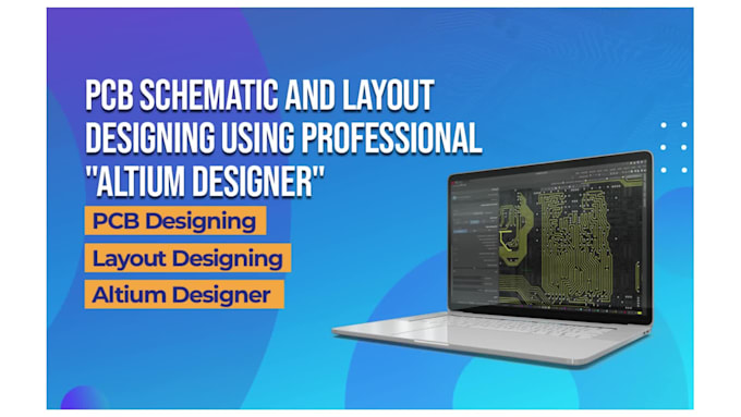 Do your pcb schematic and layout design using professional altium ...