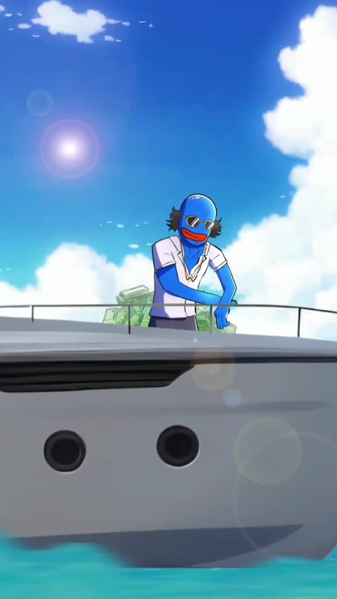 Crypto meme video, 2d animation, memecoin art, meme art, crypto video, solana by Eterna_meme ...