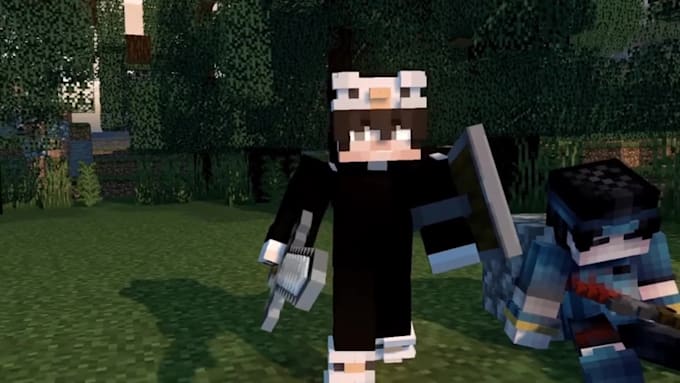 Minecraft youtube intro editor by Baranyldz493 | Fiverr