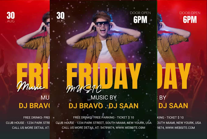 Create animated motion flyers in 24 hours by Vitjatt | Fiverr