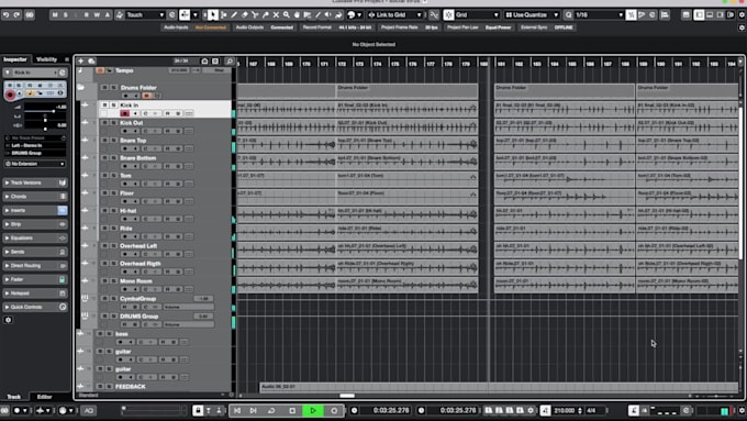 Edit, quantize and time align your drums by Ranreihany | Fiverr