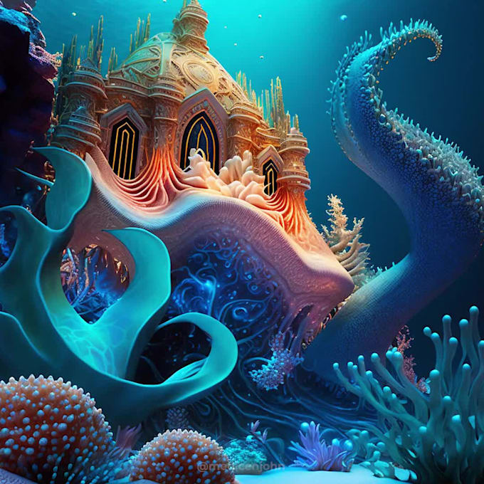 Create extraordinary ai generated concept art with midjourney by Medicenjohnn | Fiverr