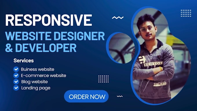 Do frontend,backend website design and development by Codersahil | Fiverr