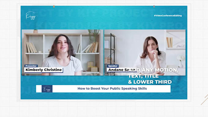 Deliver interview editing for your zoom recording by Projectbykiyy | Fiverr
