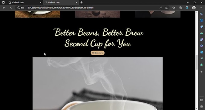 Design web pages for you using html and css by Amenmunir | Fiverr