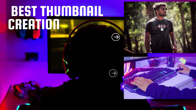 Make your content shine with youtube thumbnails by Techtrekker16 | Fiverr