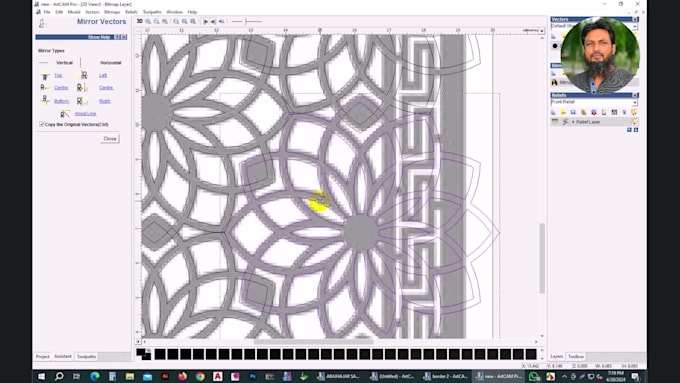 Create dxf file for laser cnc or cnc plasma machine by Rangdhanu202 | Fiverr