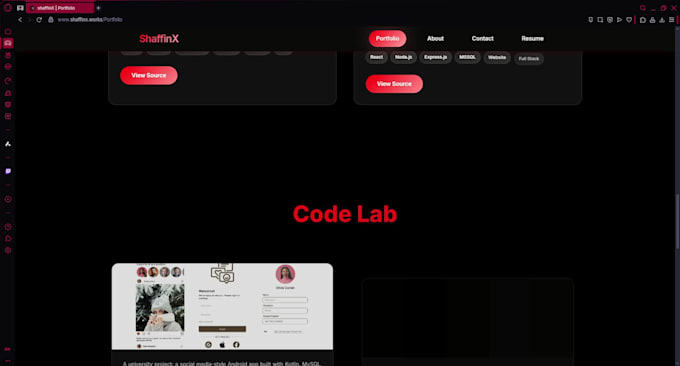Develop full stack web app with react node js laravel and more