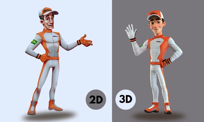Create custom 3d model, 3d character design for game, 3d printing, 3d ...