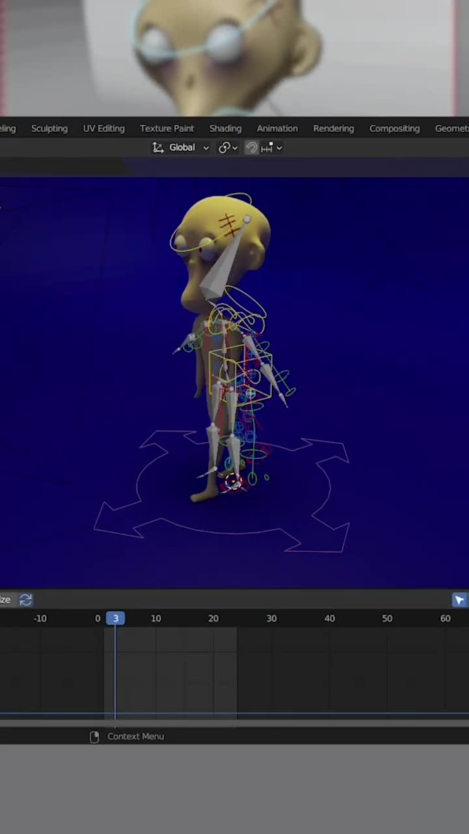 Create video and 3d animated characters using maya, blender, and unreal engine 5 by Hybahk_02 ...