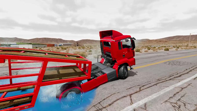 Create professional beamng drive video video for youtube channel by ...
