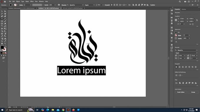 Set pixel perfect arabic logo or calligraphy design by Jamil565 | Fiverr