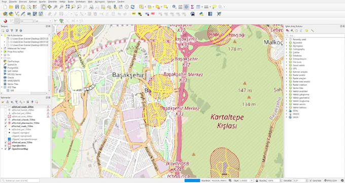 Perform various gis and remote sensing projects for you by Eren_3 | Fiverr