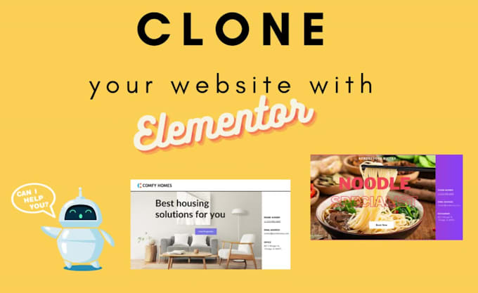 Do Elementor Clone And Duplicate Any Website By Reactcoder Fiverr 7975