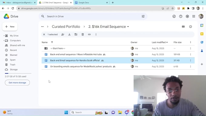 Build you an email sequence for your backend clients by Dallasvanb | Fiverr