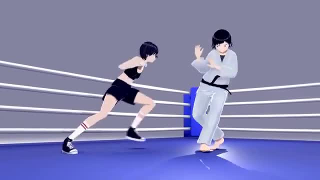 Do 2d anime fighting 2d music video 2d short fight film with animation ...