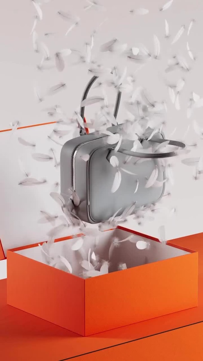 Do 3d cgi bag animation, 3d bag design, 3d bag model, 3d fashion ...