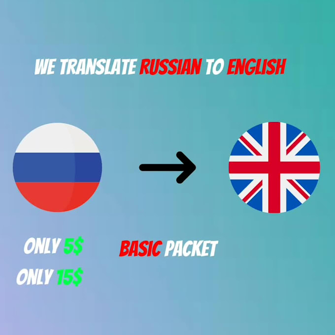 Translate professionally russian to english in 1 hour by Elmir6656 | Fiverr