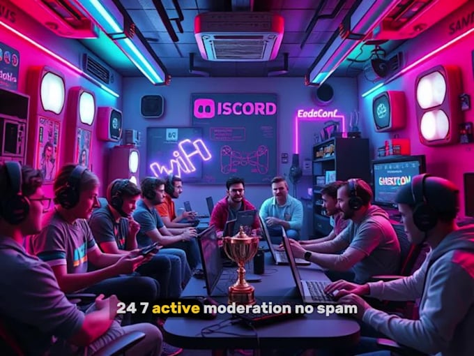 Be your discord moderator and community manager by Goumiri1998 | Fiverr