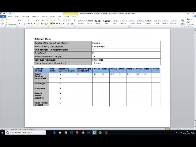 Write you a science based workout plan by Aaronboehme | Fiverr